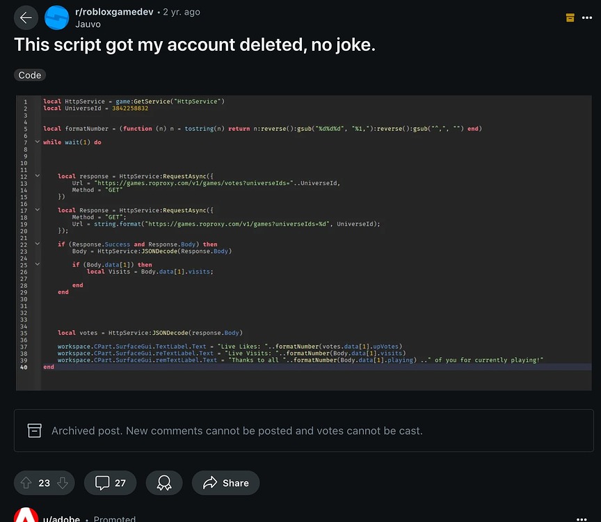Can RoProxy get you banned? - Scripting Support - Developer Forum | Roblox