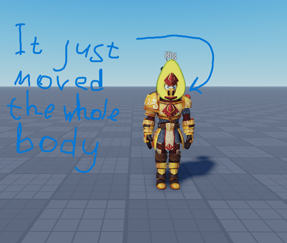 Character's limbs positioning problem - Scripting Support - Developer ...