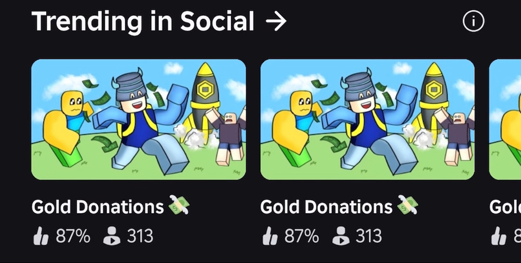 Repeating Games Bug in Social Tab - Roblox Application and Website Bugs ...
