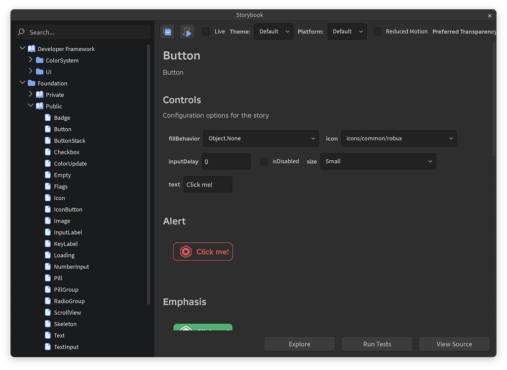 Official Roblox Storybook plugin I didn't install? - Platform Usage Support - Developer Forum ...