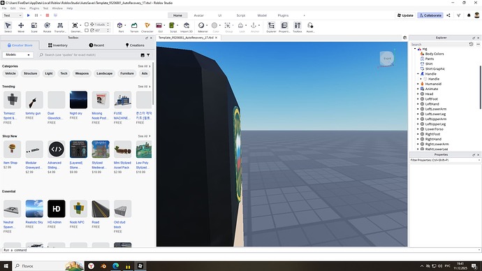 A very strange Roblox bug with shoulder accessories - Art Design ...