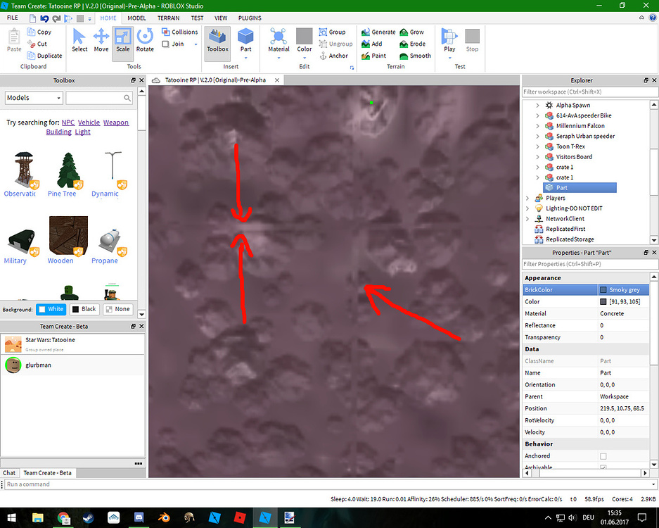New Concrete Material texture problem - Studio Bugs - Developer Forum ...