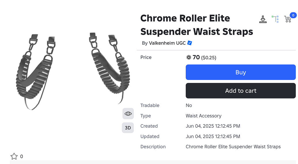 Accessory Thumbnails Not Displaying Textures - Catalog Asset Bugs ...