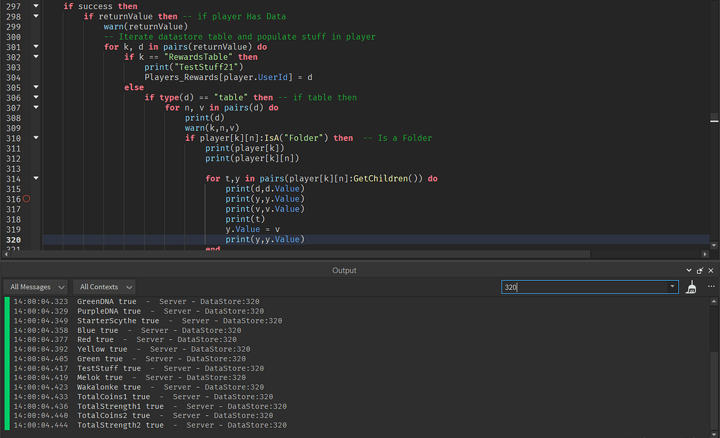 Help with loading data - Scripting Support - Developer Forum | Roblox