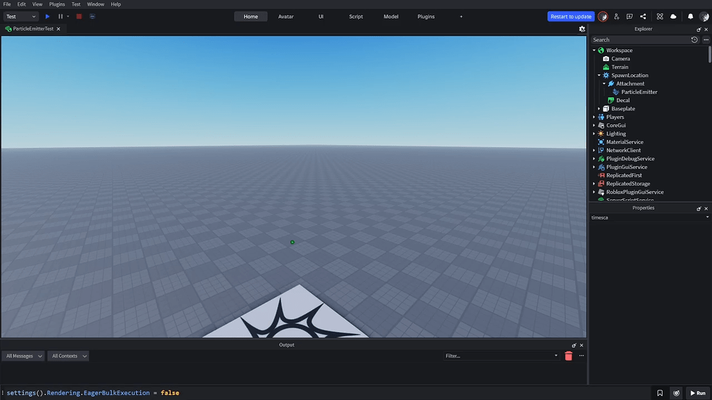 EagerBulkExecution = true accelerates VFX instances even with custom ...