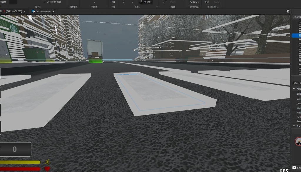 White outline uneditable parts suddenly appeared after reverting ...