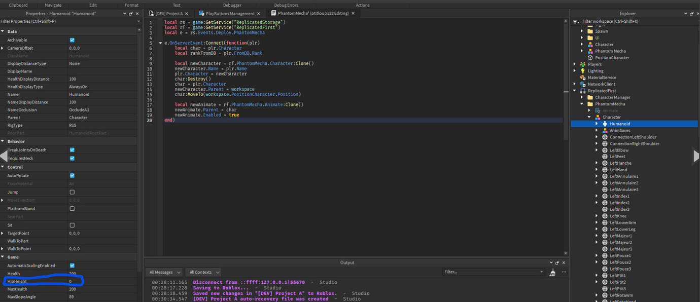 Can not move : Custom character R15 - Scripting Support - Developer Forum | Roblox