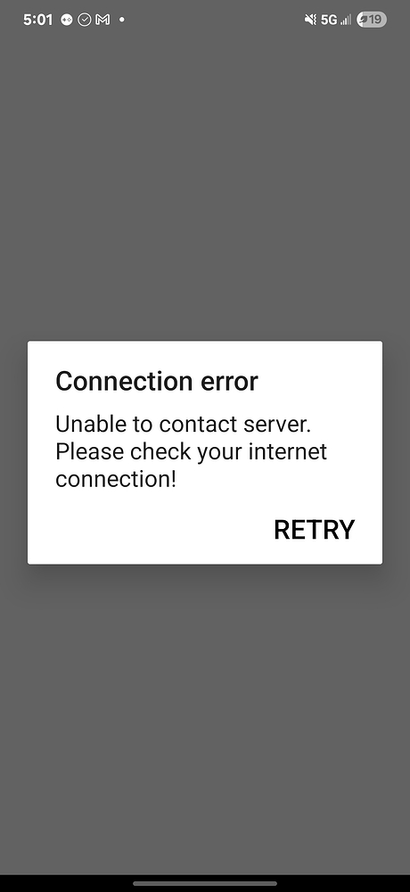 Constantly Receive Connection Error When Opening the Roblox Mobile App ...