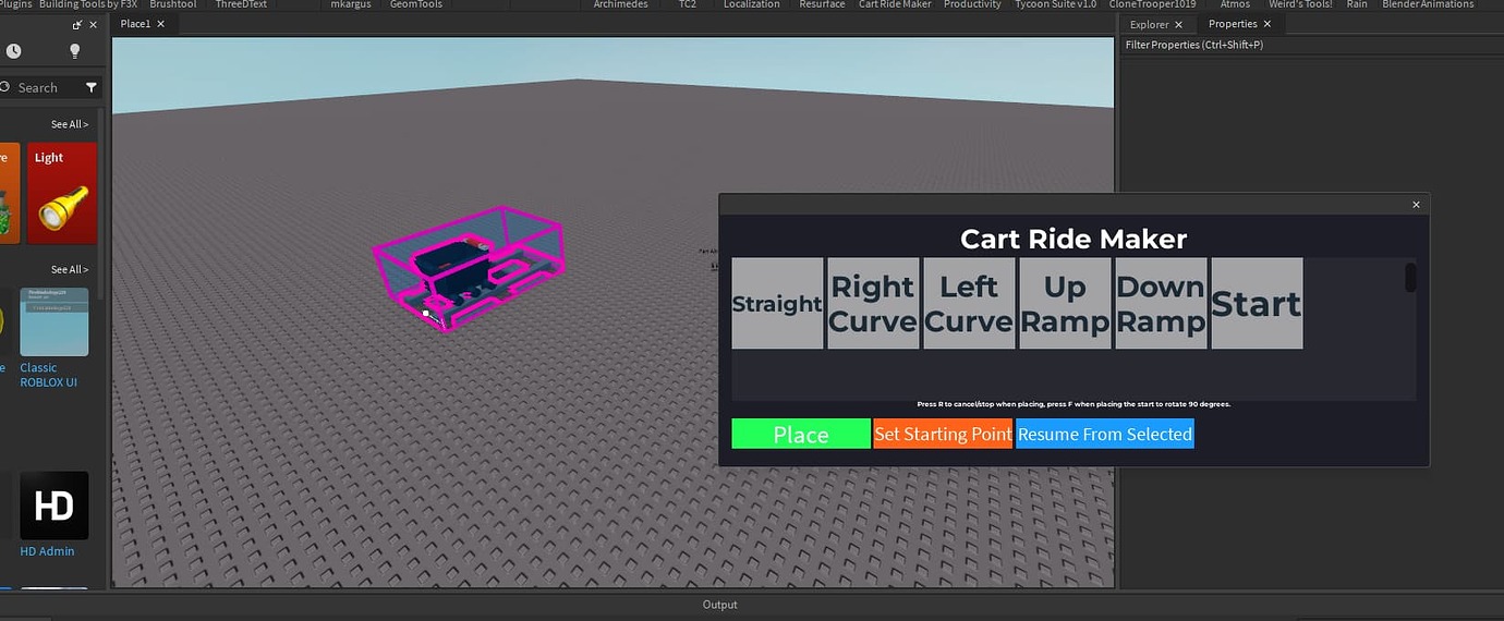 Cart Ride Maker: A cart ride maker plugin - Community Resources ...