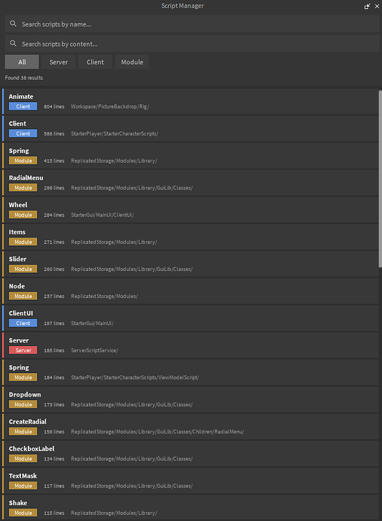 A file manager... for scripts! Script Manager! - Community Resources ...
