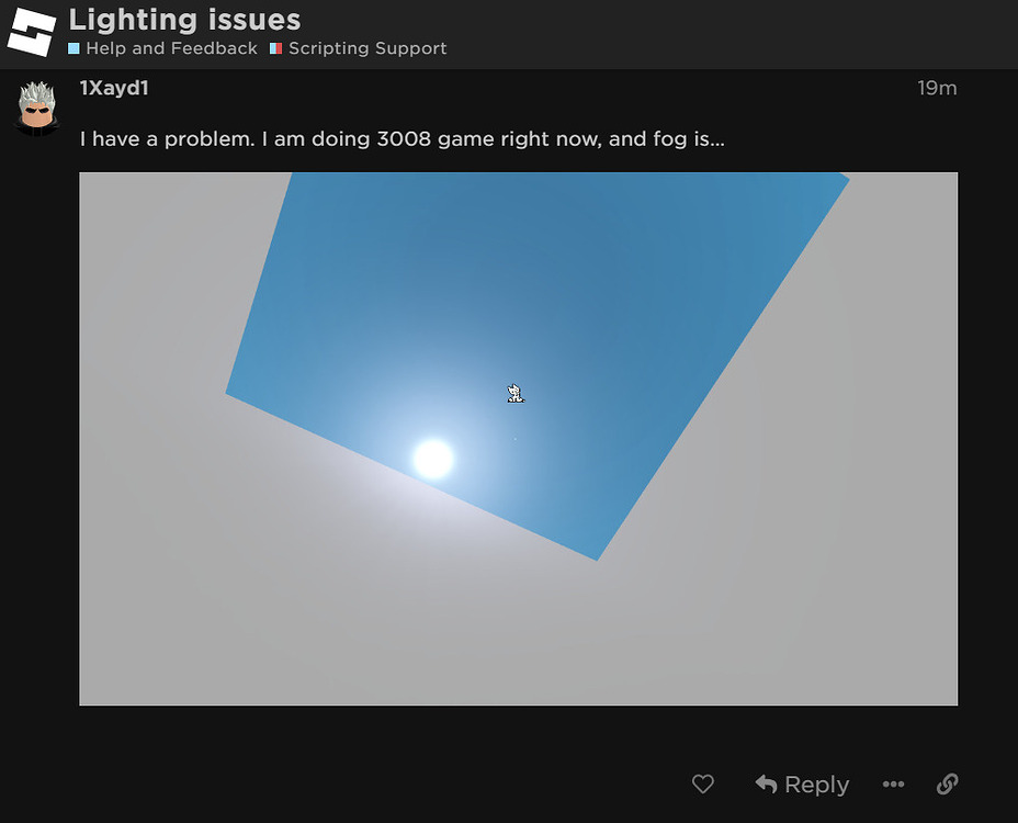 Lighting Issues(2) - Game Design Support - Developer Forum | Roblox
