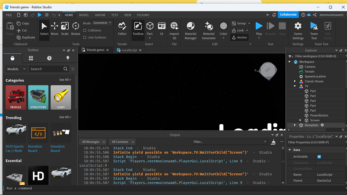 Camera manipulation not working - Scripting Support - Developer Forum | Roblox