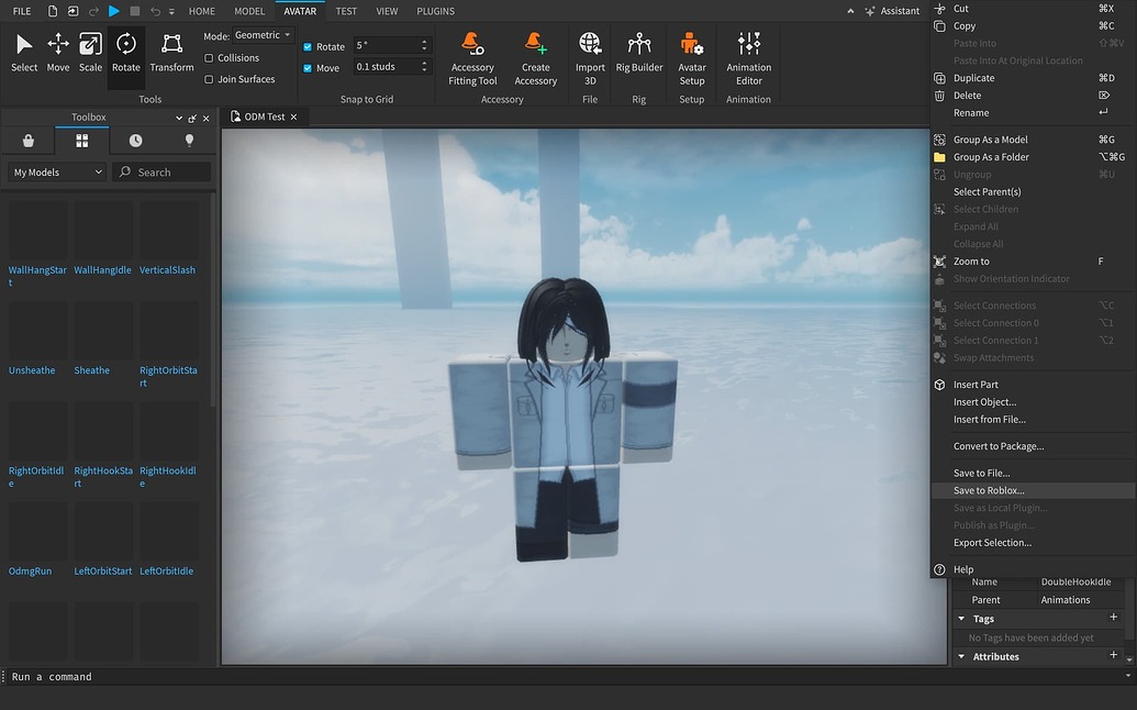 Animation exporting as model instead of Animation - Platform Usage Support - Developer Forum ...