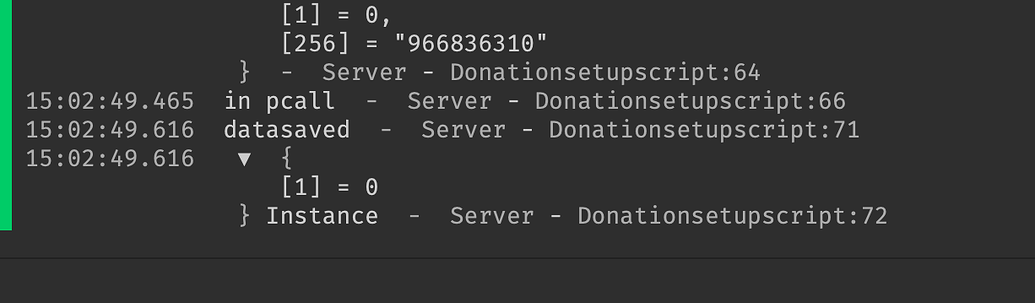 Trouble with saving certain data - Scripting Support - Developer Forum ...
