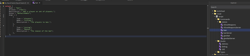 Cmdr Panel Creating Custom Commands - Scripting Support - Developer ...