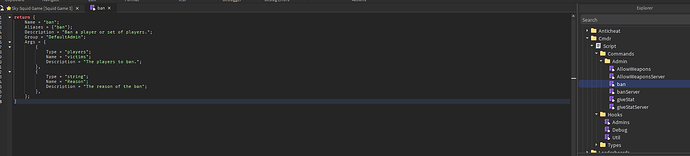 Cmdr Panel Creating Custom Commands - Scripting Support - Developer Forum | Roblox