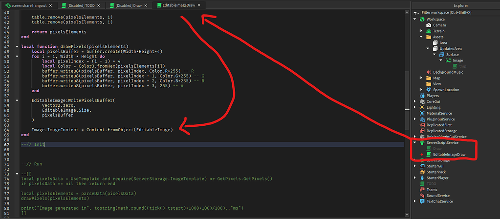 EditableImages do not support server-to-client replication - Engine Bugs - Developer Forum | Roblox