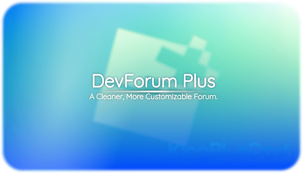 DevForum Plus Changelog - Bulletin Board - Developer Forum | Roblox