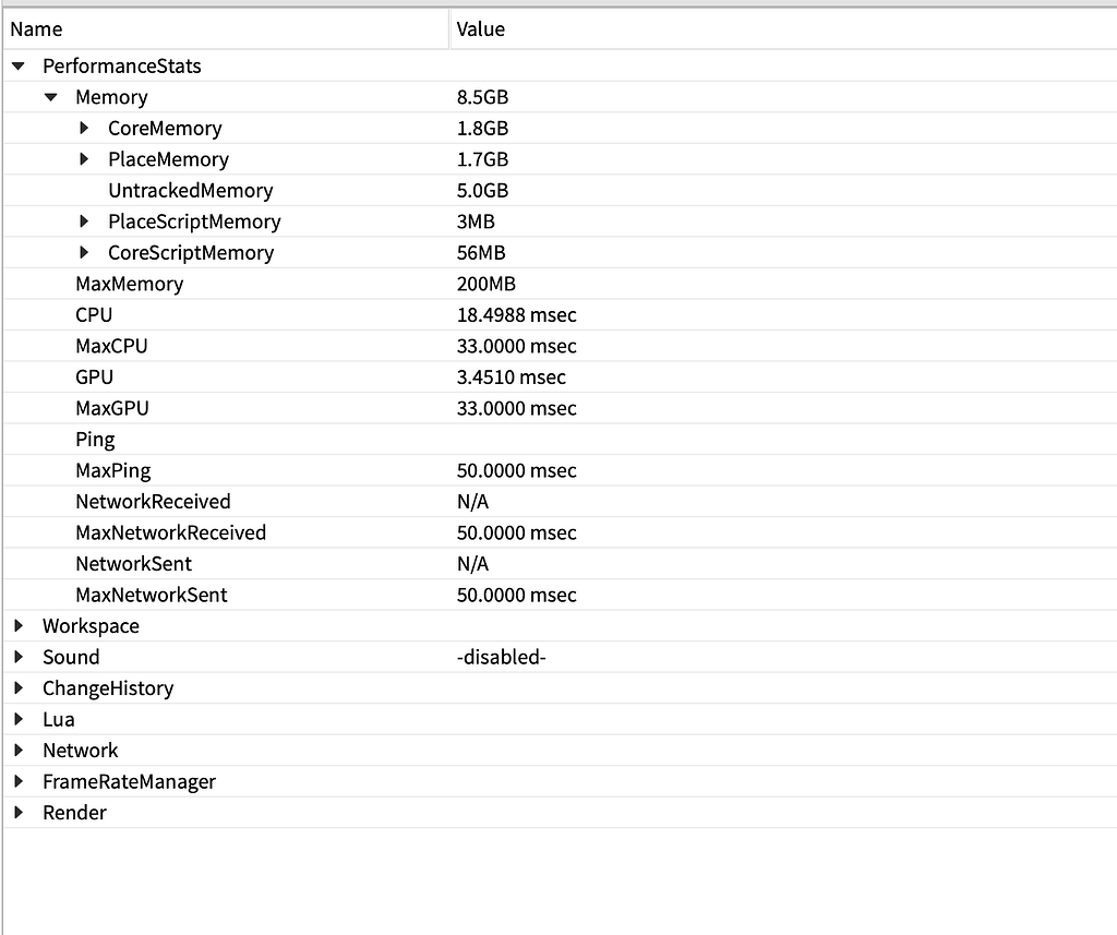 Help! Massive amounts of untracked memory! - Scripting Support - Developer Forum | Roblox