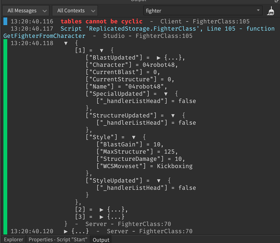 Problem indexing global lookup table from client-side - Scripting ...
