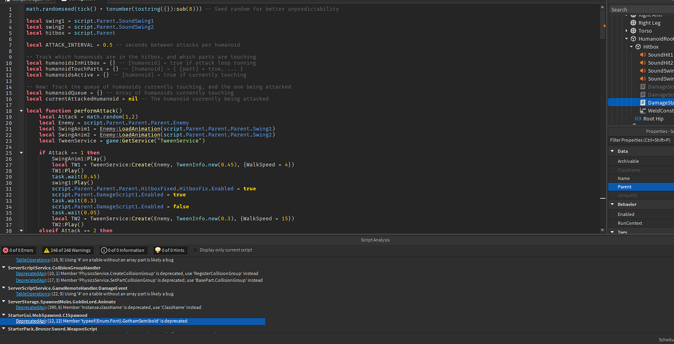 Many code are deprecated - Scripting Support - Developer Forum | Roblox