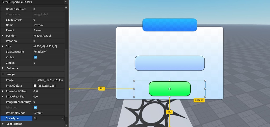 I need help with my UI - Art Design Support - Developer Forum | Roblox
