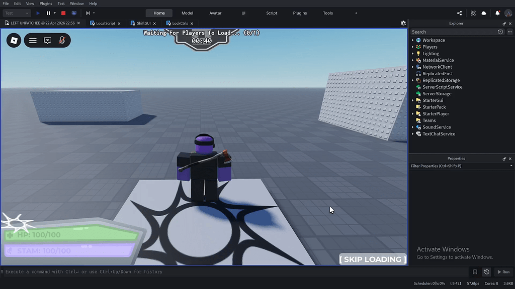 Scrolling on the mouse activates shiftlock when LeftControl is bound ...