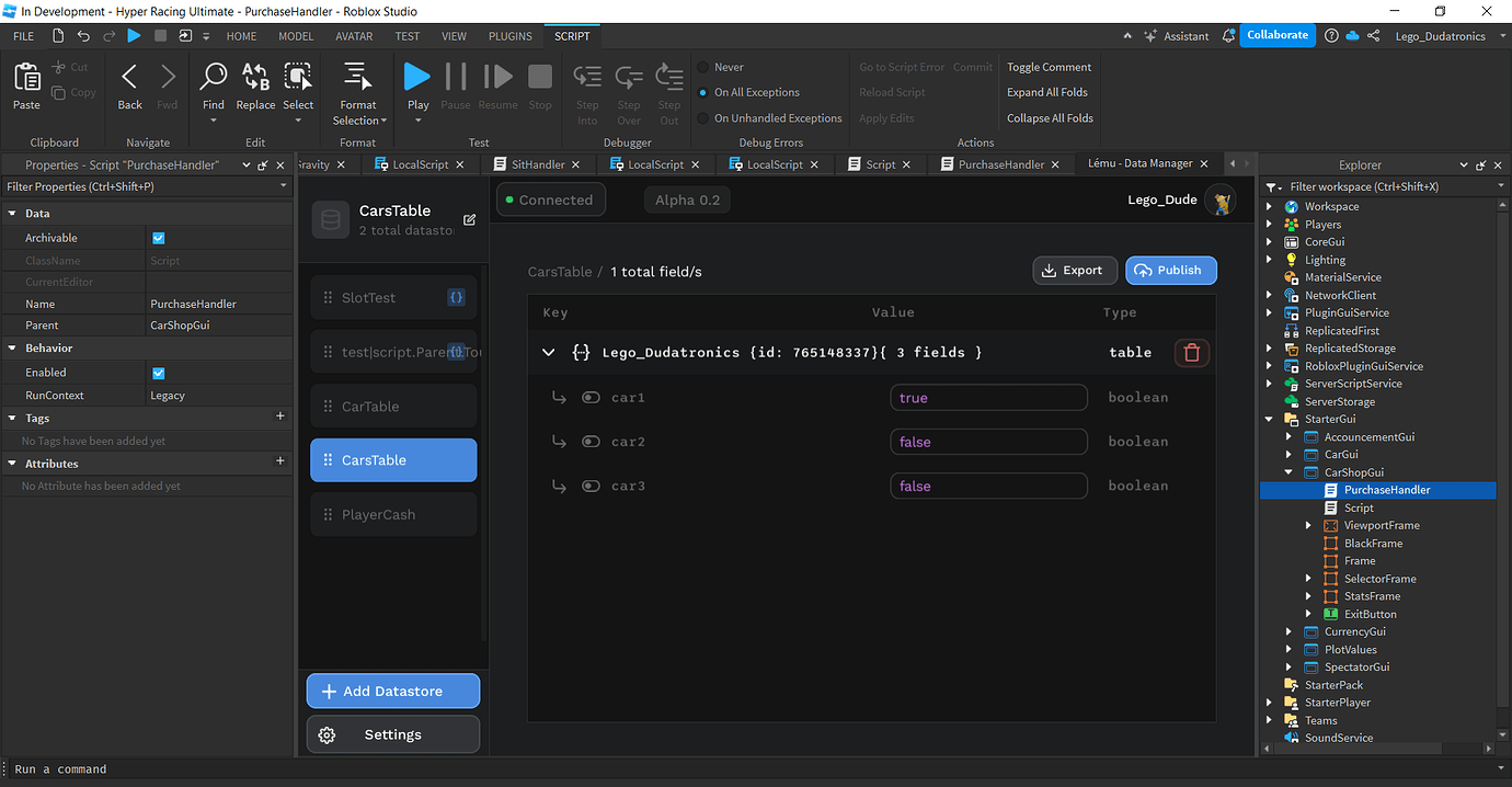 Lému Datastore Editor - Creations Feedback - Developer Forum | Roblox