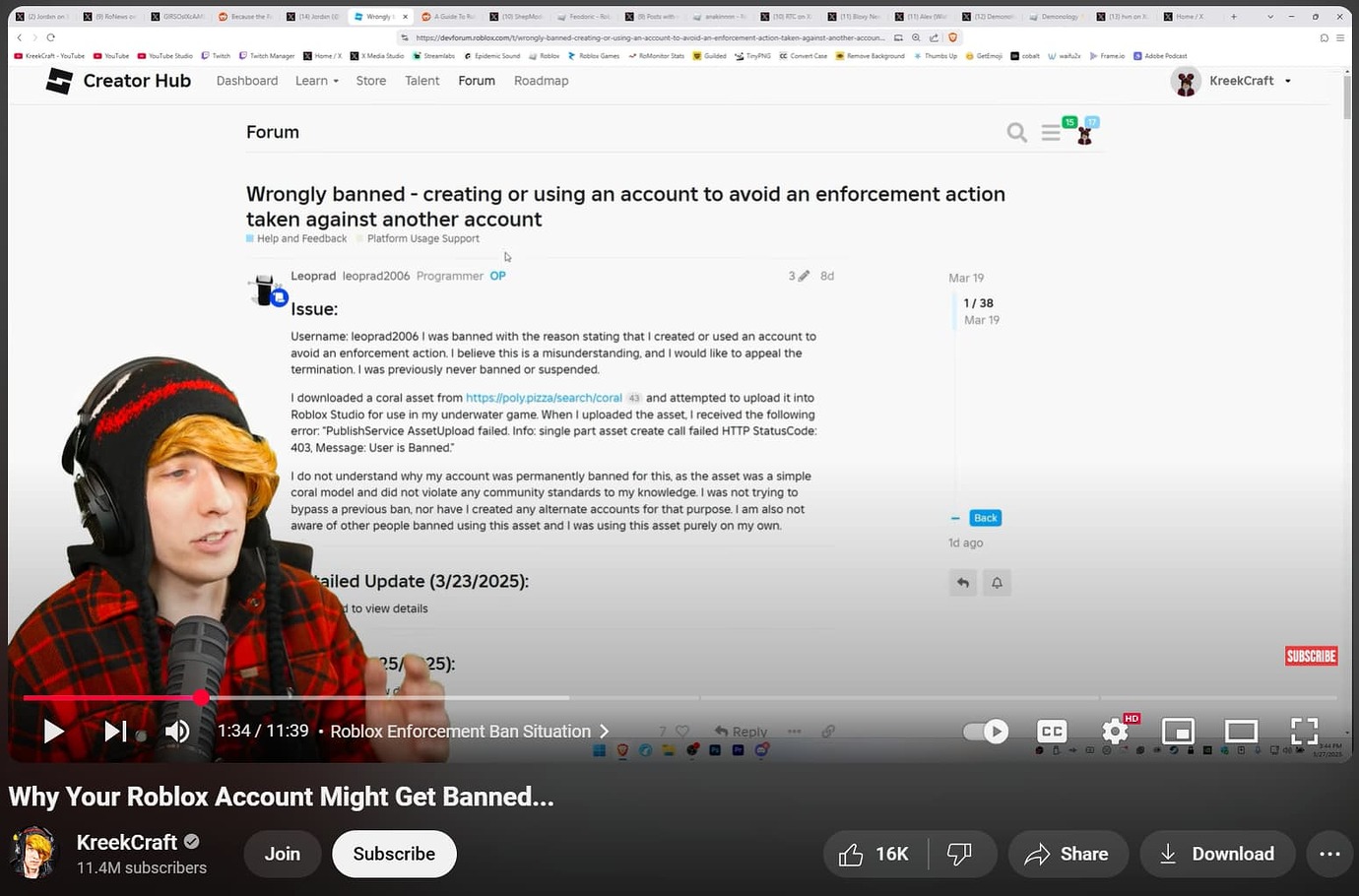 Wrongly banned - creating or using an account to avoid an enforcement ...