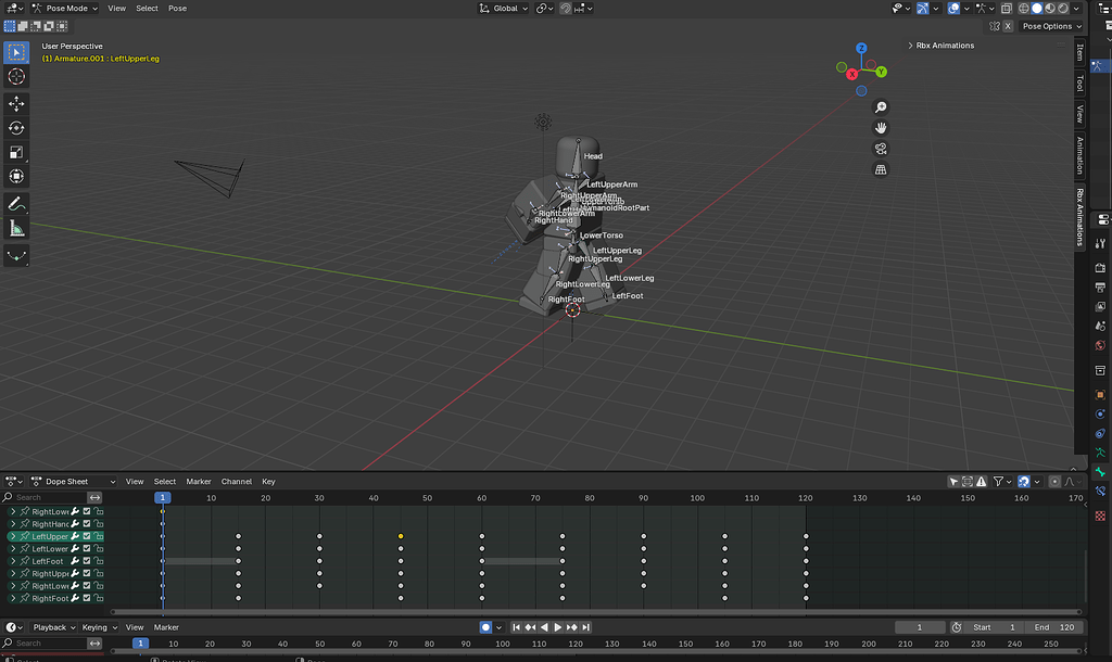 Animations imported from Blender into Studio produces excess KeyFrames in the AnimationEditor ...