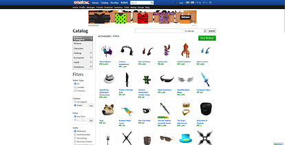 2014-esque Roblox - a css theme that attempts to restore the legacy ...