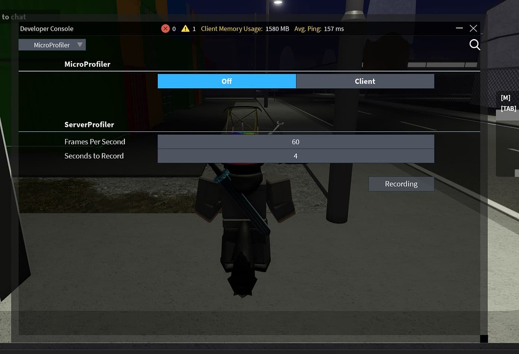 MicroProfiler ServerProfiler never stops recording - Engine Bugs ...