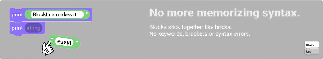 BlockLua | Roblox Visual Scripting like Scratch! - Community Resources ...