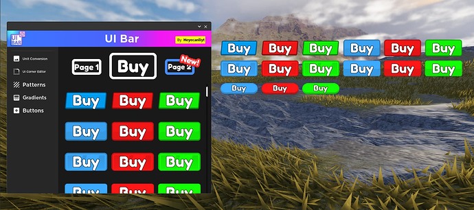 [Plugin] UI BAR - Community Resources - Developer Forum | Roblox