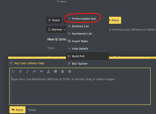 Ray Cast collision help - Scripting Support - Developer Forum | Roblox