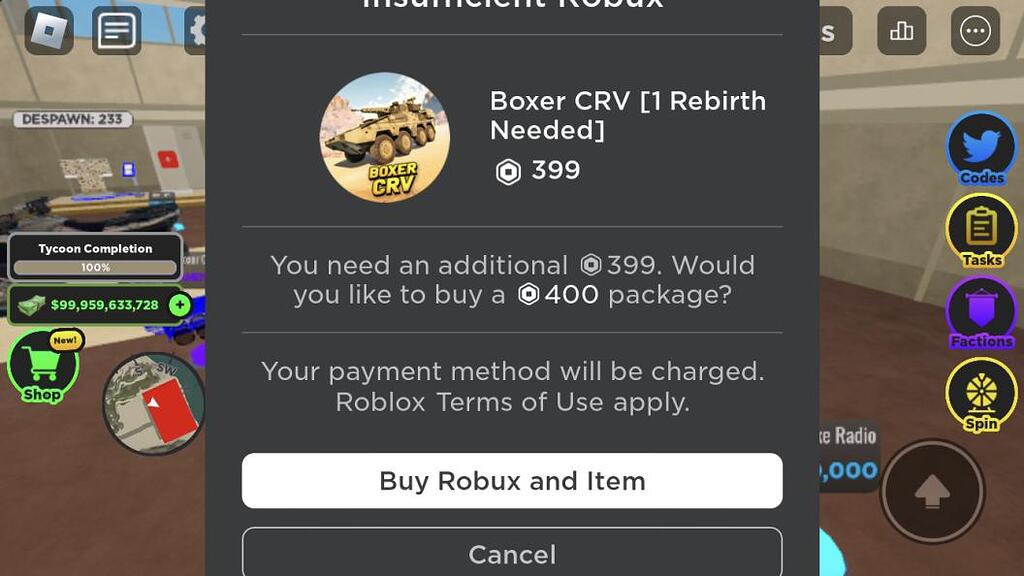 Mobile Gamepass Popup Not Fitting On Screen - Mobile Bugs - Developer ...