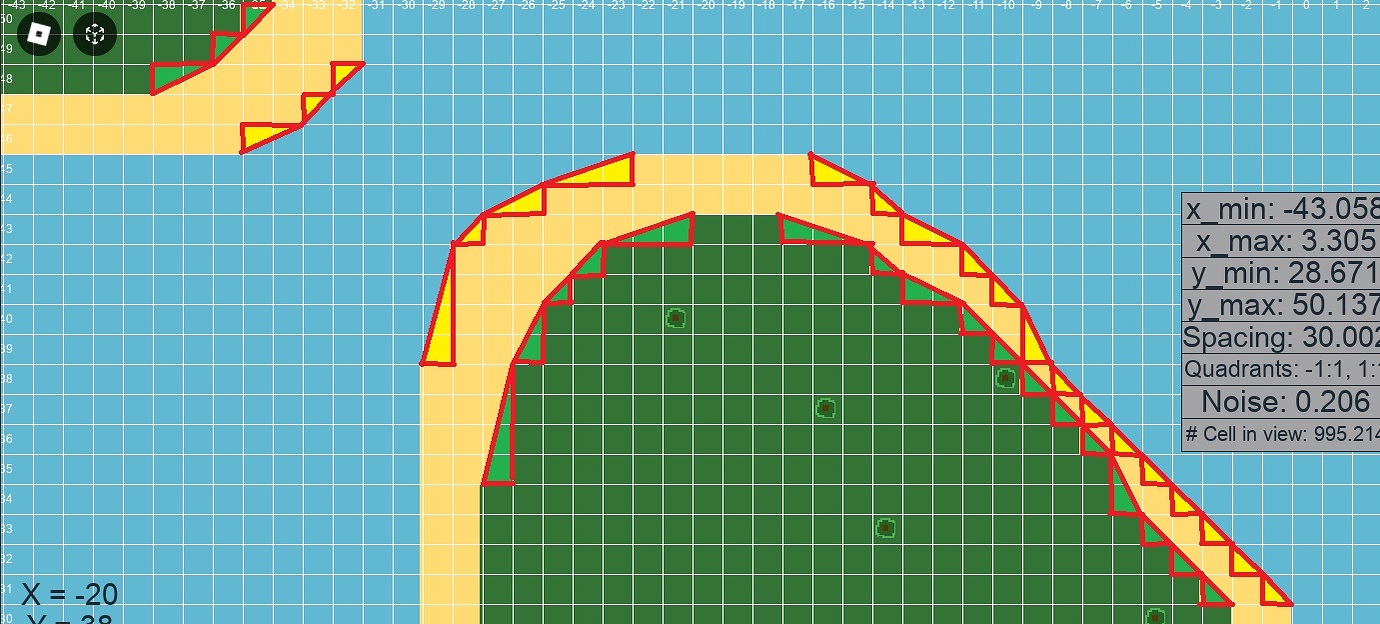 Algorithm for Smoothing Edges on a 2D Grid Map - Scripting Support - Developer Forum | Roblox
