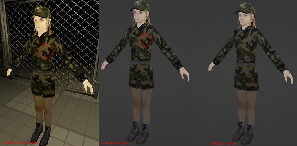 R15 model texture size is reduced a lot in roblox studio? - Platform ...