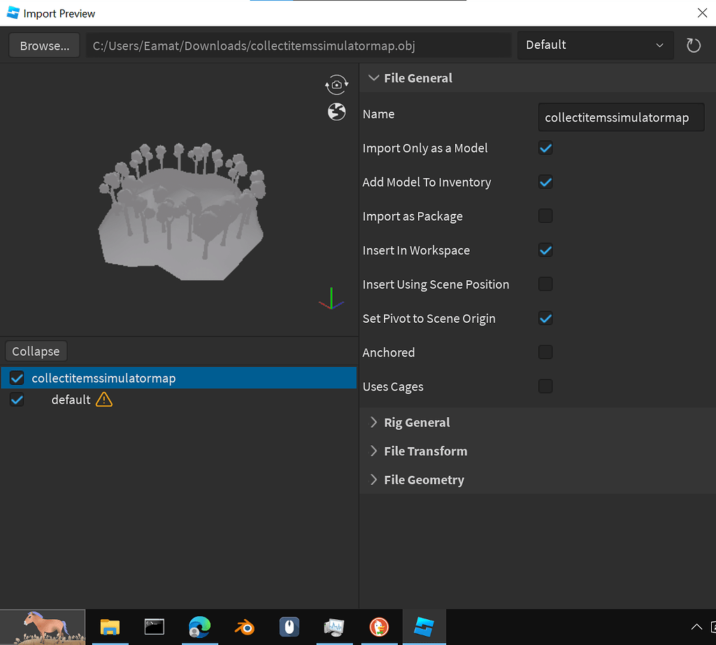 How do I import a 3d model? (There is no button to import the model) - Platform Usage Support ...