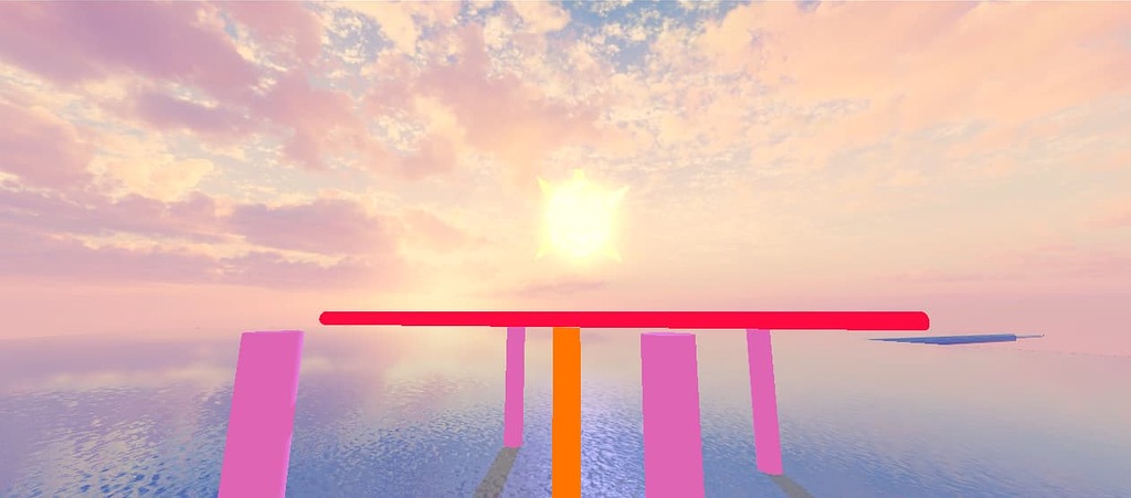 Progress on the new water-themed Roblox Game I've been doing ...