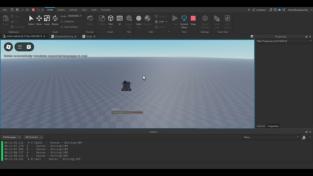 Vehicle moves along linear axis when steering (not rotating) - Platform ...