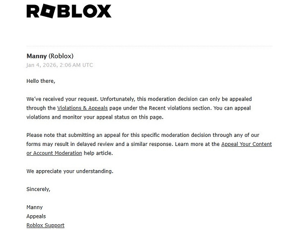 Appeals Portal Entries Not Created for Content Removed via Illegal ...