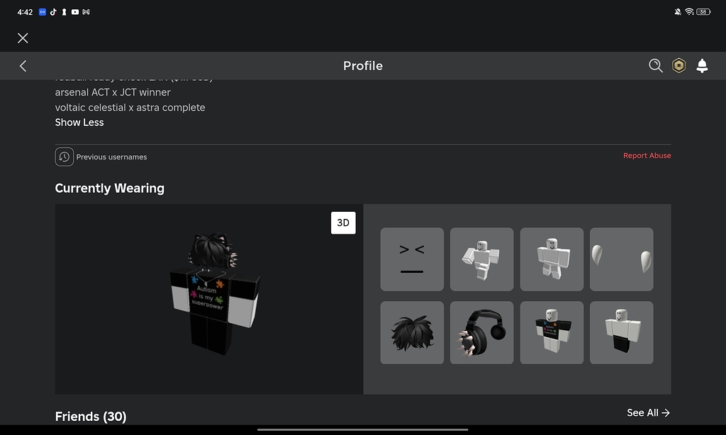 Make Character on Profile SIDEWAY DEFAULT - Platform Usage Support ...