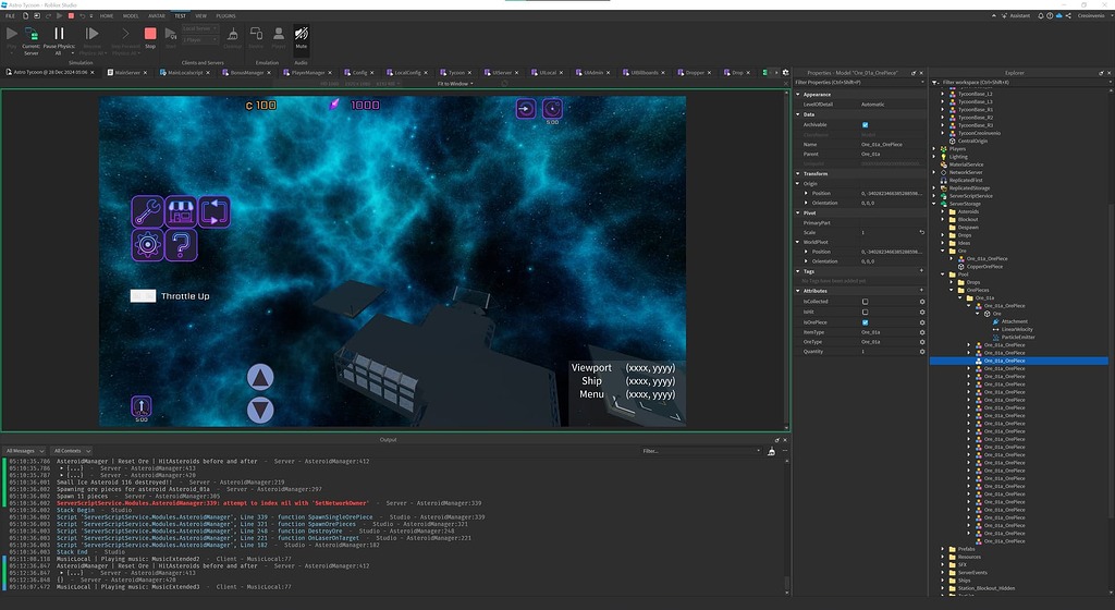 In an Object Pool System, model contents randomly disappear, difficult to find the cause ...
