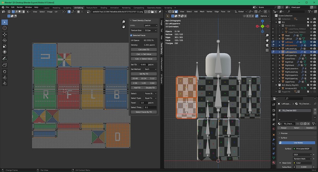 Rig UVMAP Ugly Seams - Creations Feedback - Developer Forum | Roblox