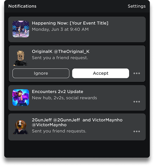 Events platform [Full release] - Announcements - Developer Forum | Roblox