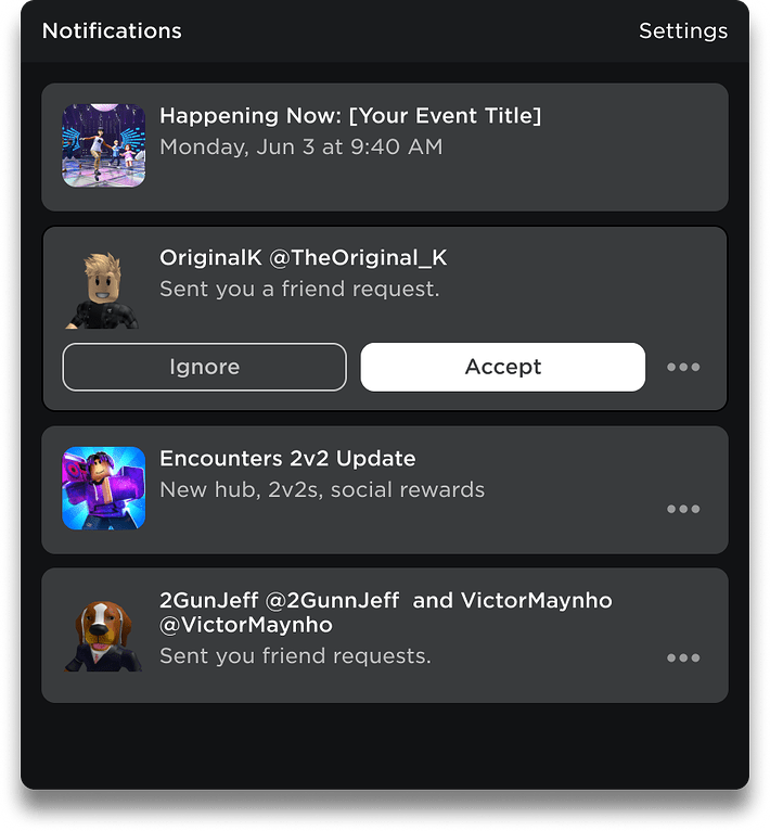 Events platform [Full release] - Announcements - Developer Forum | Roblox