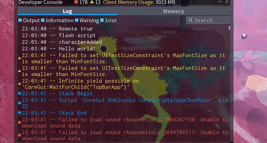 Roblox cant hear music error - Code Review - Developer Forum | Roblox