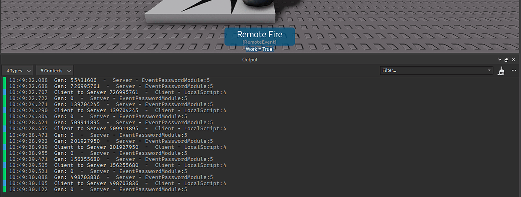 RemoteEvents password? - Scripting Support - Developer Forum | Roblox