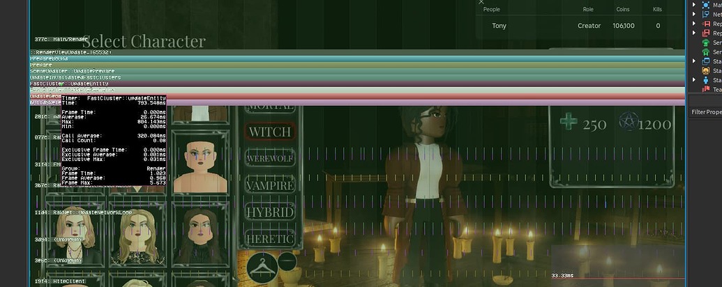 Massive Lag Spike When Parenting Character to Workspace – Caused by BuildSkeleton in Render Step ...